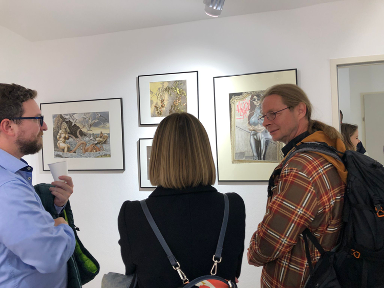 Ausstellungsverzeichnis des Künstlers Holger Triltsch